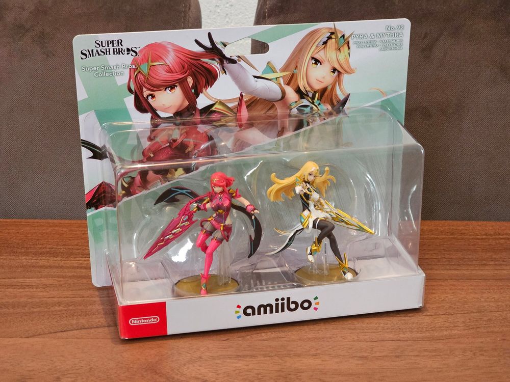 Xenoblade Chronicles - Pyra + Mythra Amiibo / Neu & OVP (Neu und ...