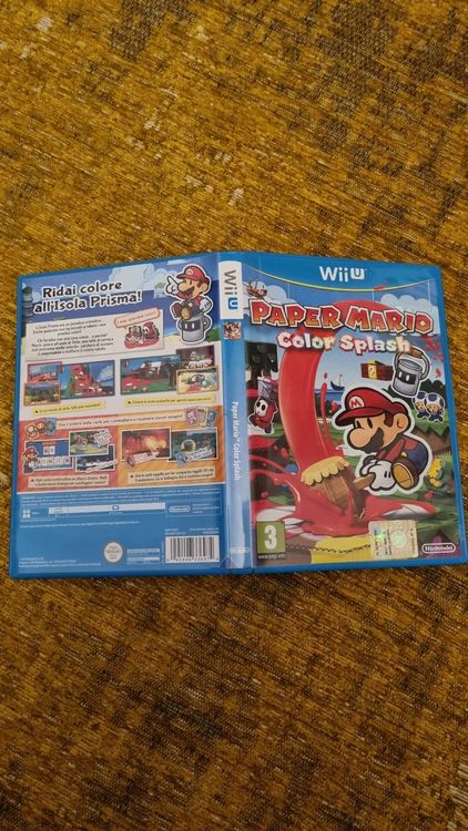 Paper Mario Color Splash (Wii U) (Gebraucht) in Montagnola für CHF 12 ...