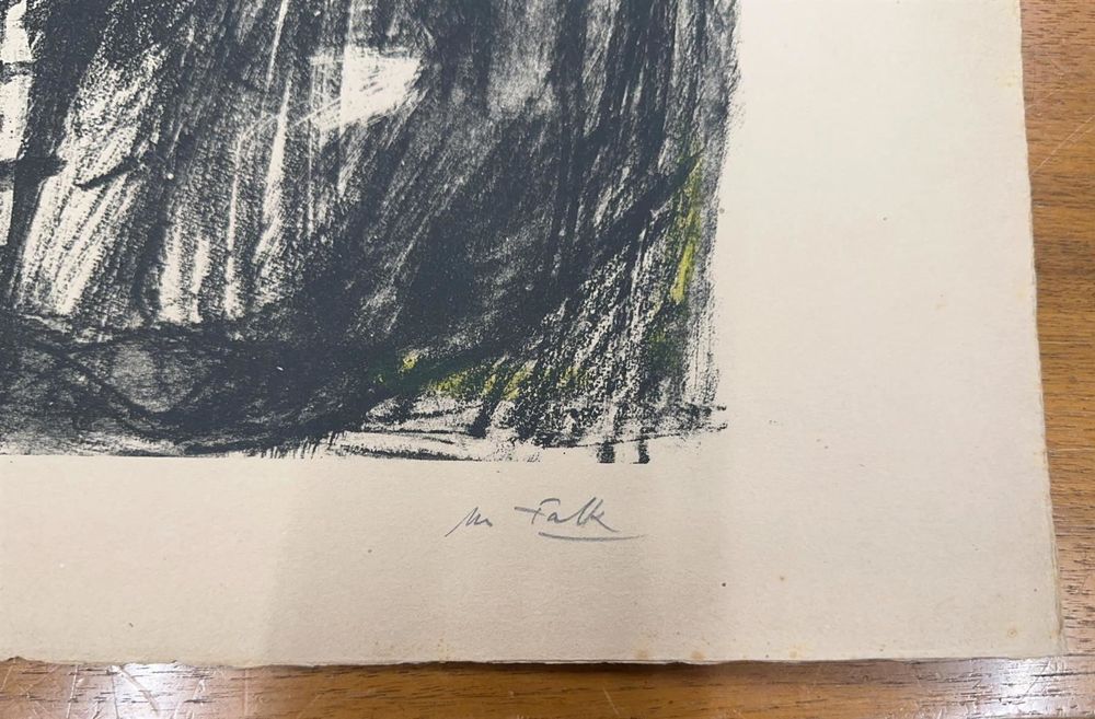 HANS FALK (1918-2002)Lithographie | Kaufen auf Ricardo