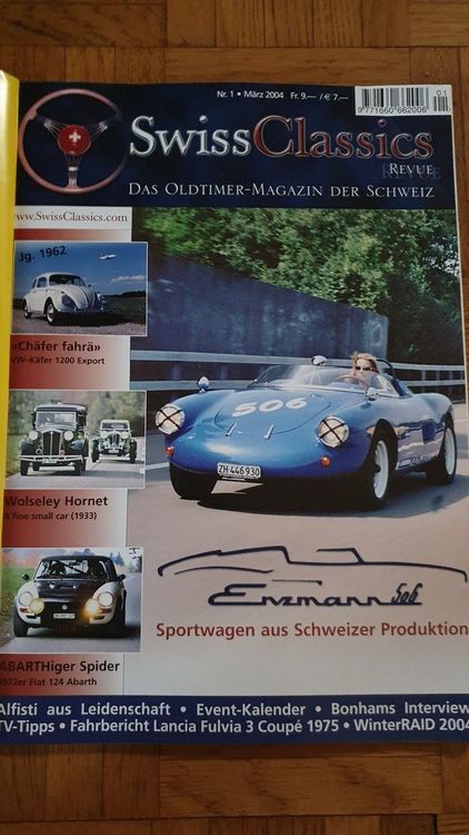SwissClassics NR1 Enzmann Abarth 124 Sp Lancia Fulvia 3 xx (Gebraucht ...