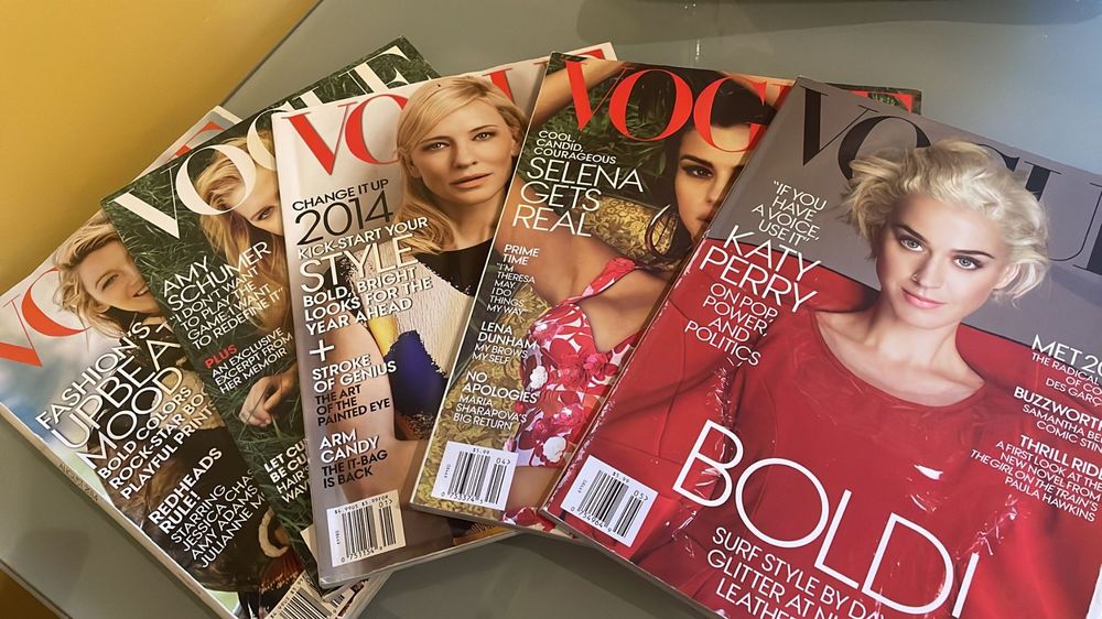 Five American Vogue fashion magazines | Kaufen auf Ricardo