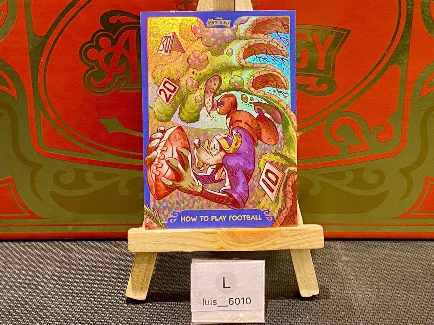 Disney Anthology How to Play Football 68/110 Rainbow Holo (Gebraucht ...