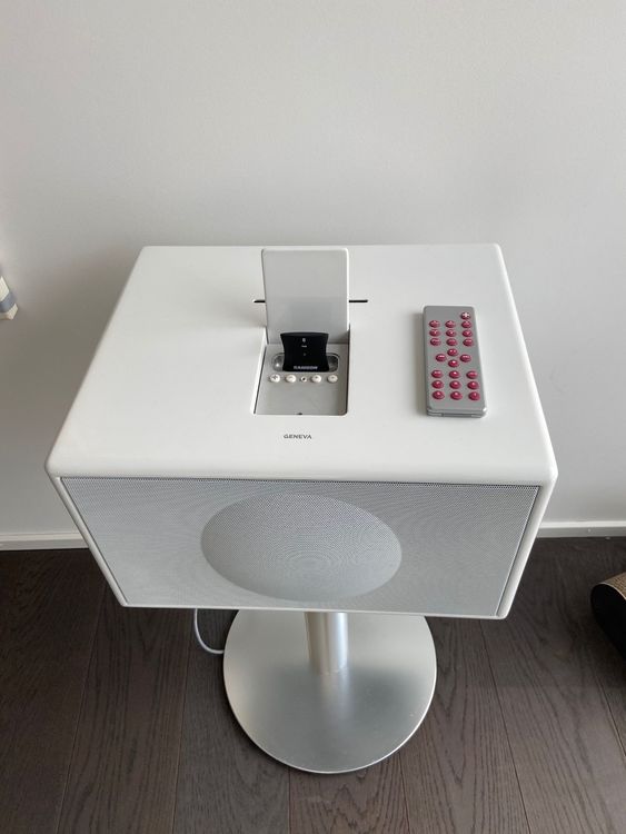 Geneva Sound System L weiss mit Ständer | Kaufen auf Ricardo