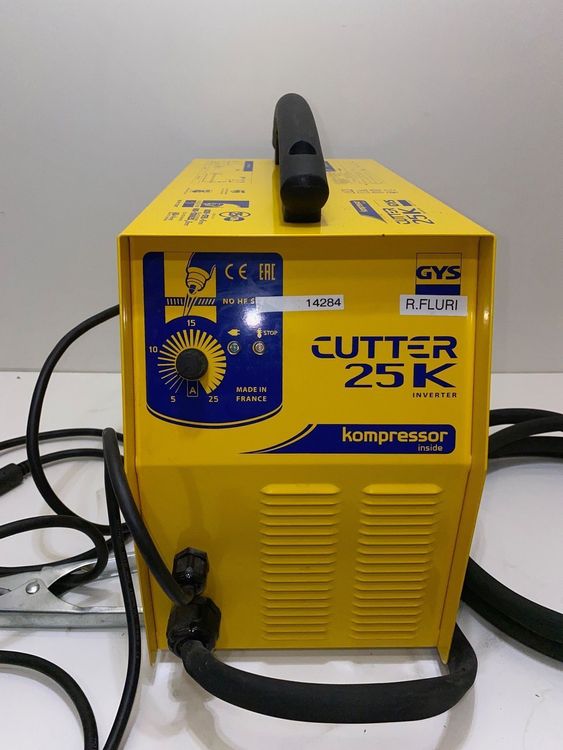 Gys Plasma Cutter 25 K Plasmaschneider integr. Kompressor | Kaufen auf ...