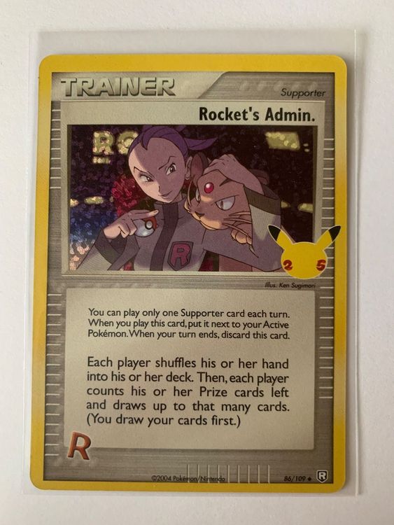 Pokémon Celebrations Rocket’s Admin | Kaufen auf Ricardo