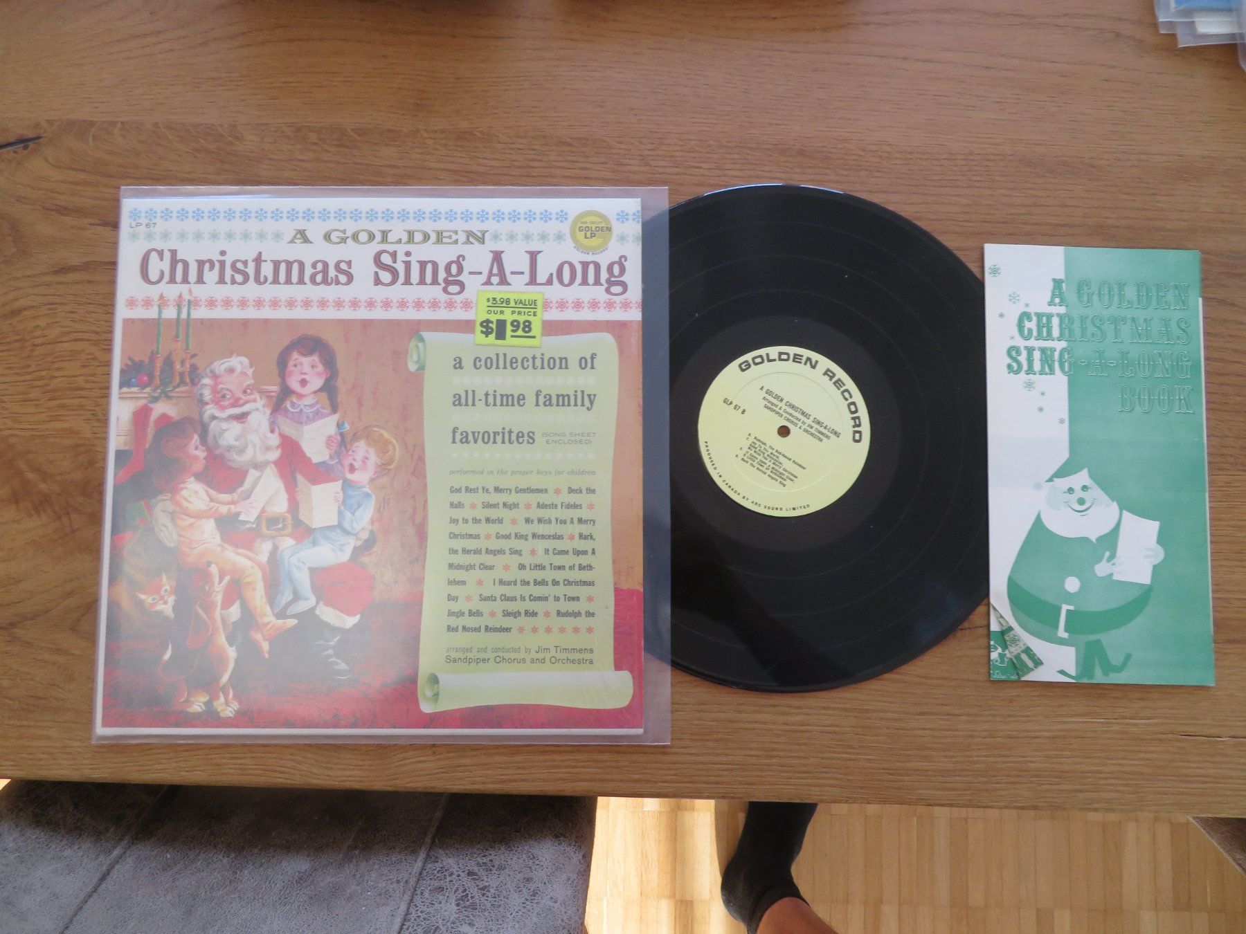 Vintage Schallplatte: A Golden Christmas Sing-A-Long 🎶🎄 (Neu (gemäss ...