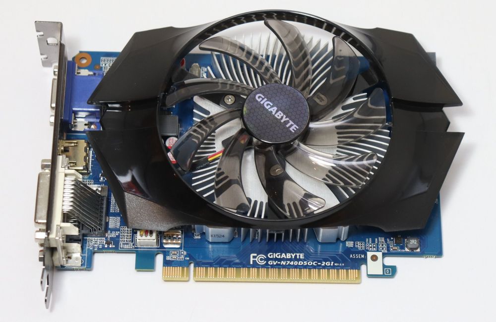 Gigabyte Nvidia GeForce GT 740 2GB GDDR5 VGA, DVI, HDMI (Gebraucht) in ...