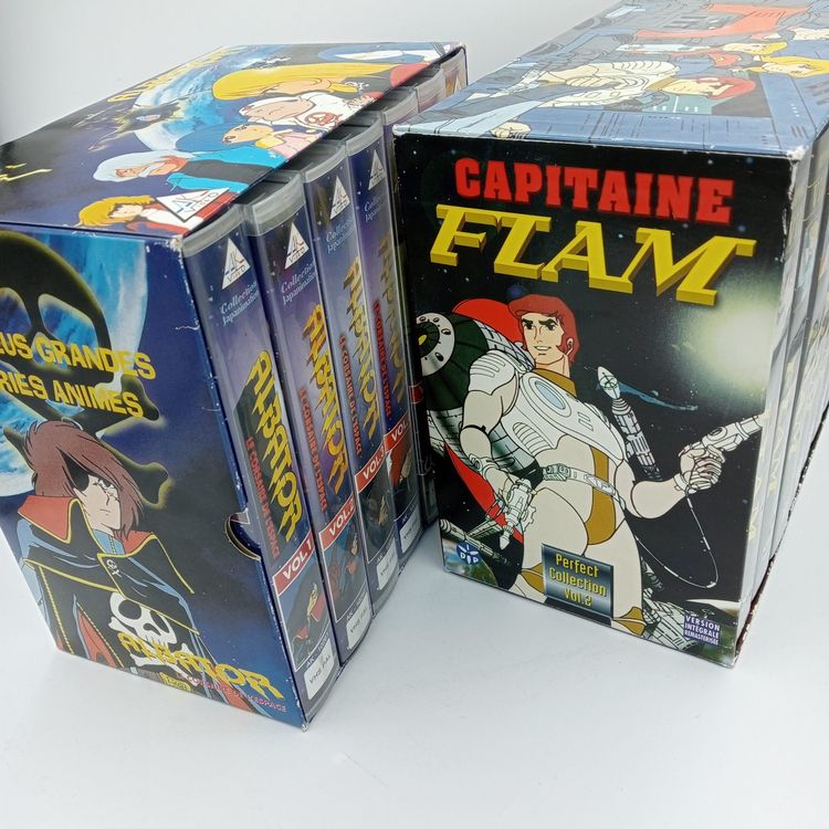 VHS coffret Albator + Capitaine Flam / Captain Future | Kaufen auf Ricardo