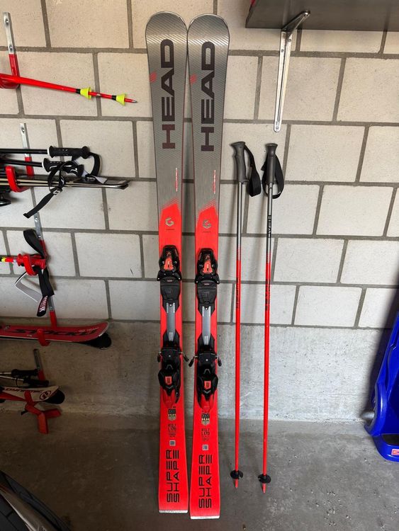 Head Supershape i.Rally 170cm inkl. Skistöcke | Kaufen auf Ricardo