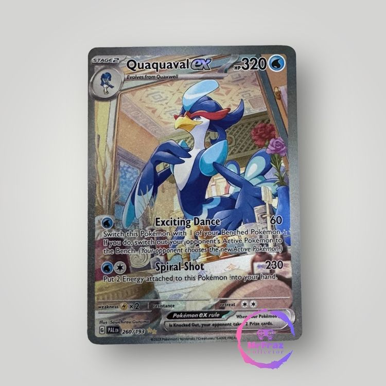 Pokémon Quaquaval ex #260 Full Art / 2023 Paldea Evolved | Kaufen auf ...