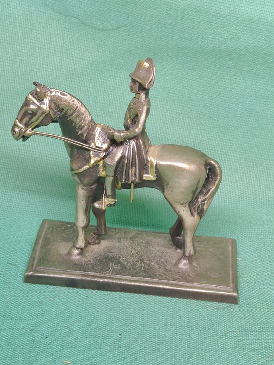 ZINNFIGUR NAPOLEON ZU PFERD WUNDERSCHÖNE ZINN FIGUR (Gebraucht) in ...