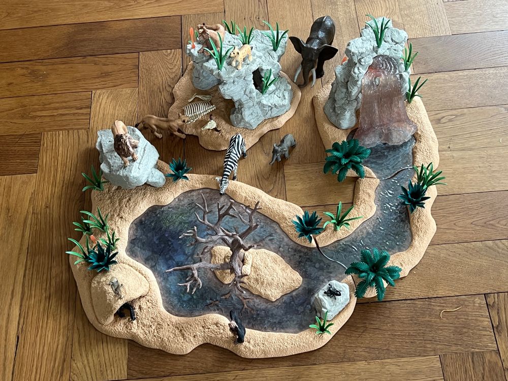 Schleich Wildlife 42258 Wasserstelle & Höhle 42256 Wildlife | Kaufen ...
