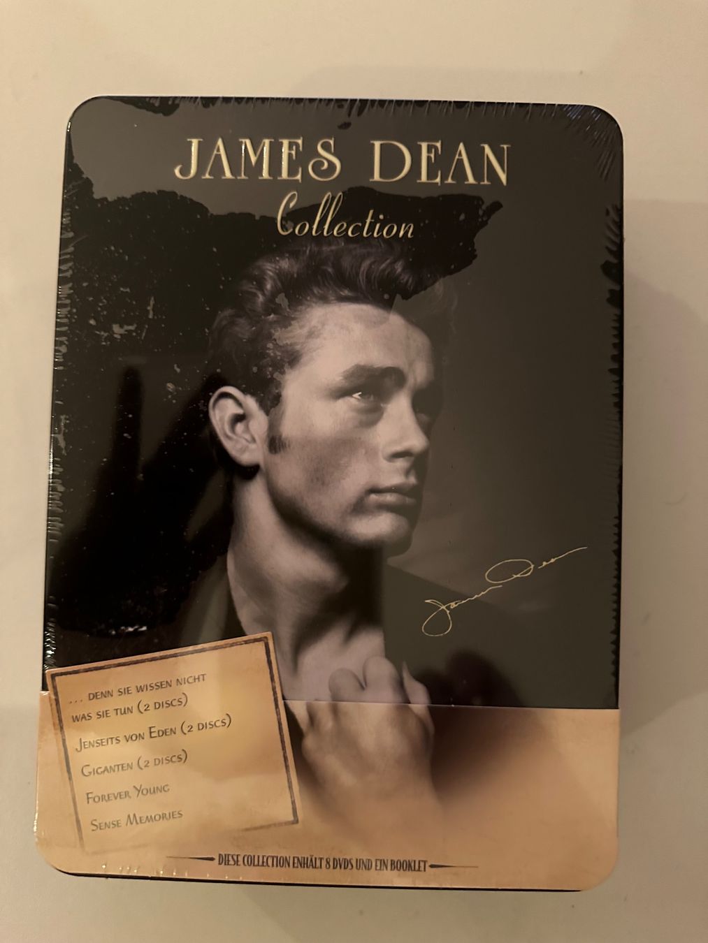 James Dean DVD Gesamtbox Tin NEU & OVP Rarität Sammler (Neu und ...