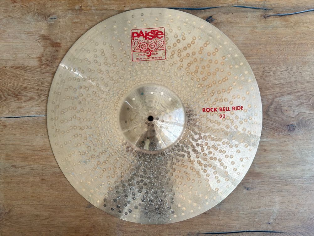 Paiste 2002 Ride 22" Rock Bell (Gebraucht) in für CHF 170 – nur ...