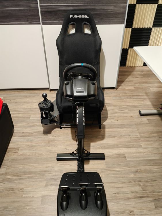 Siège racing avec volant et pédales pour PS4 et PS5 (D'occasion) à ...