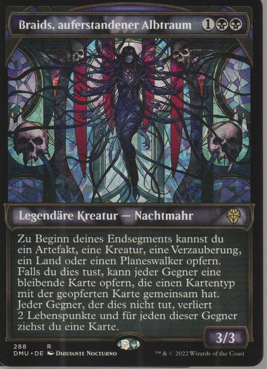 TCG Magic The Gathering MTG DMU 288 Braids, auferstandener A (Neu ...