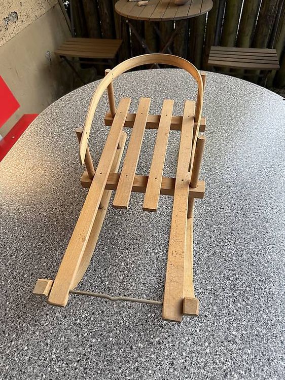 Mini Holzschlitten für Deko (Gebraucht) in Herdern für CHF 30 – nur ...