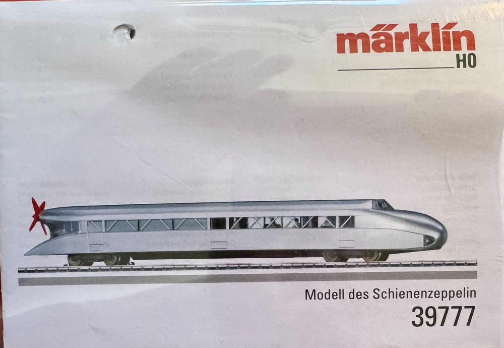 Schienenzeppelin, Märklin 39777, AC, H0, Digital | Kaufen auf Ricardo
