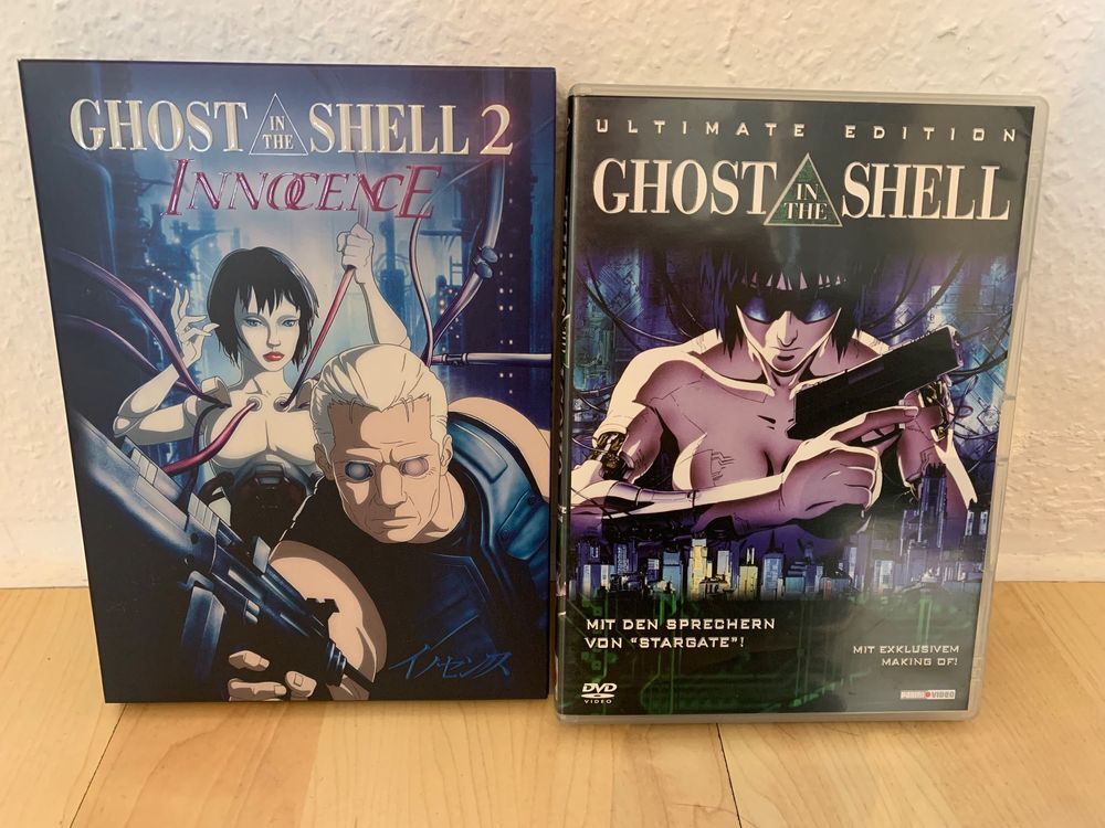 Ghost in the Shell 2 DVDs mit extra Bildkarten (Neu (gemäss ...