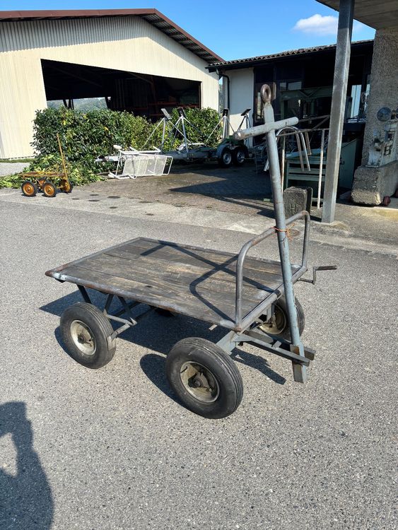 Handwagen (massiv) mit Feststellbremse (Gebraucht) in Kirchleerau für ...