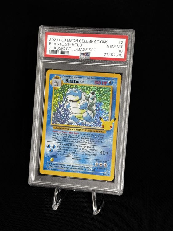 2021 POKEMON CELEBRATIONS BLASTOISE-HOLO CLASSIC PSA 10 | Kaufen auf ...