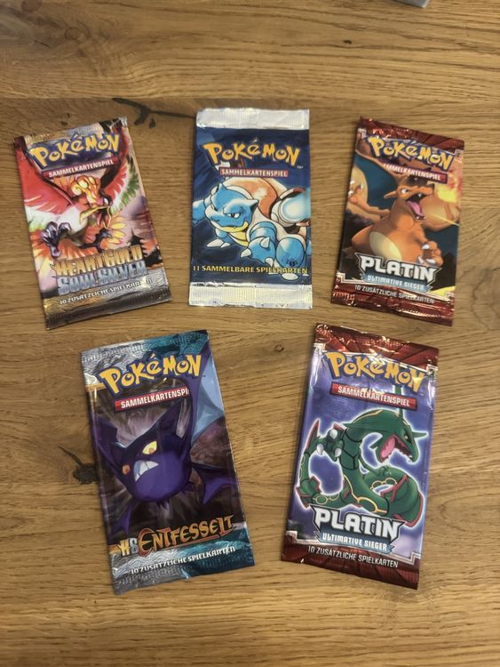 Alte Pokemon Booster (leer) (Gebraucht) in Zuzwil SG für CHF 11 – mit ...