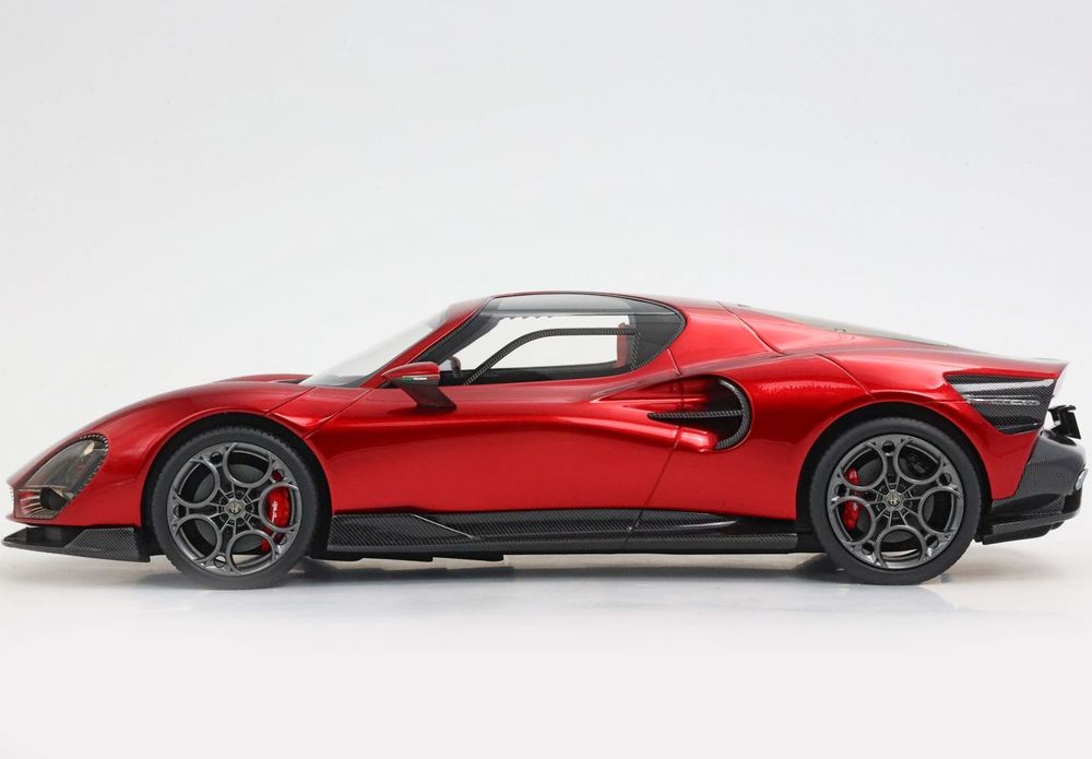 Alfa Romeo 33 Stradale Rosso Villa D’Este rinasce nel 2023 (Nuovo e ...
