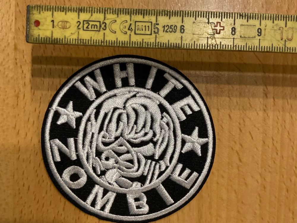 White Zombie Patch Aufnäher Metal Rock Band | Kaufen auf Ricardo