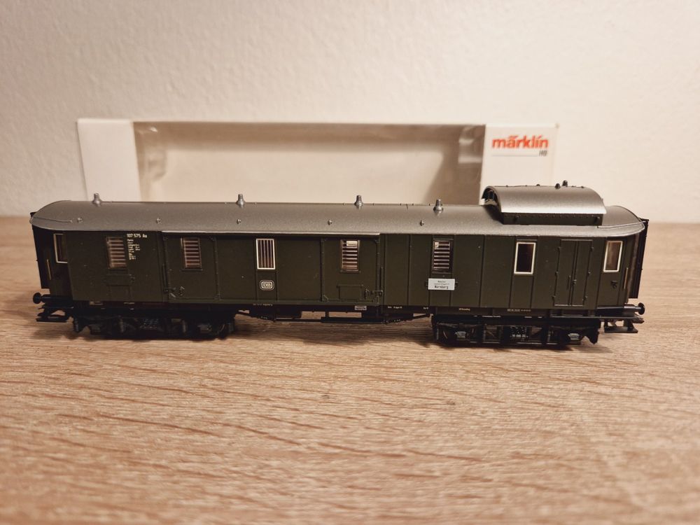 Märklin 41372 Gepäckwagen DB H0 OVP NEU (Neu und originalverpackt) in ...