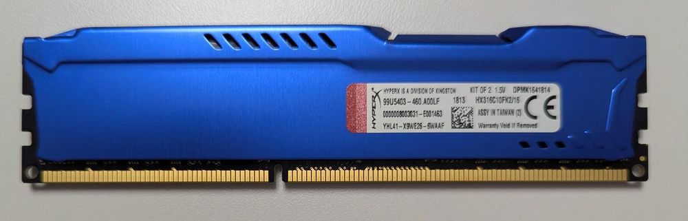 Kingston HyperX Fury DDR3 16GB RAM - Top Zustand! (Gebraucht) in ...