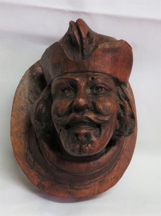 Alter geschnitzer Kopf um 1900 herum | Kaufen auf Ricardo