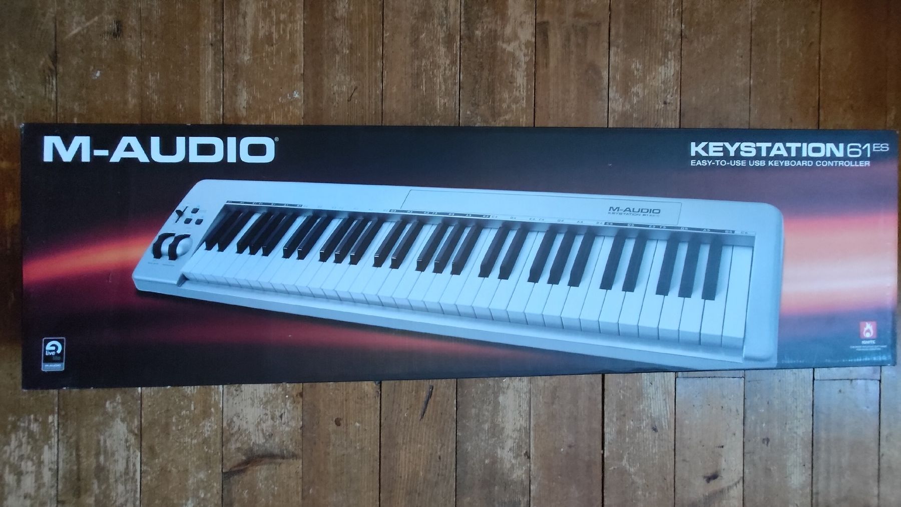 M-Audio Keystation 61 ES USB MIDI Keyboard Controller (Gebraucht) in ...