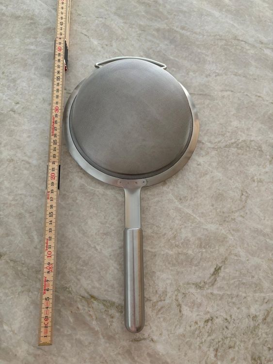 Abtropfsieb Edelstahl für Pfannen à table ovp 20 cm dm (Neu und ...