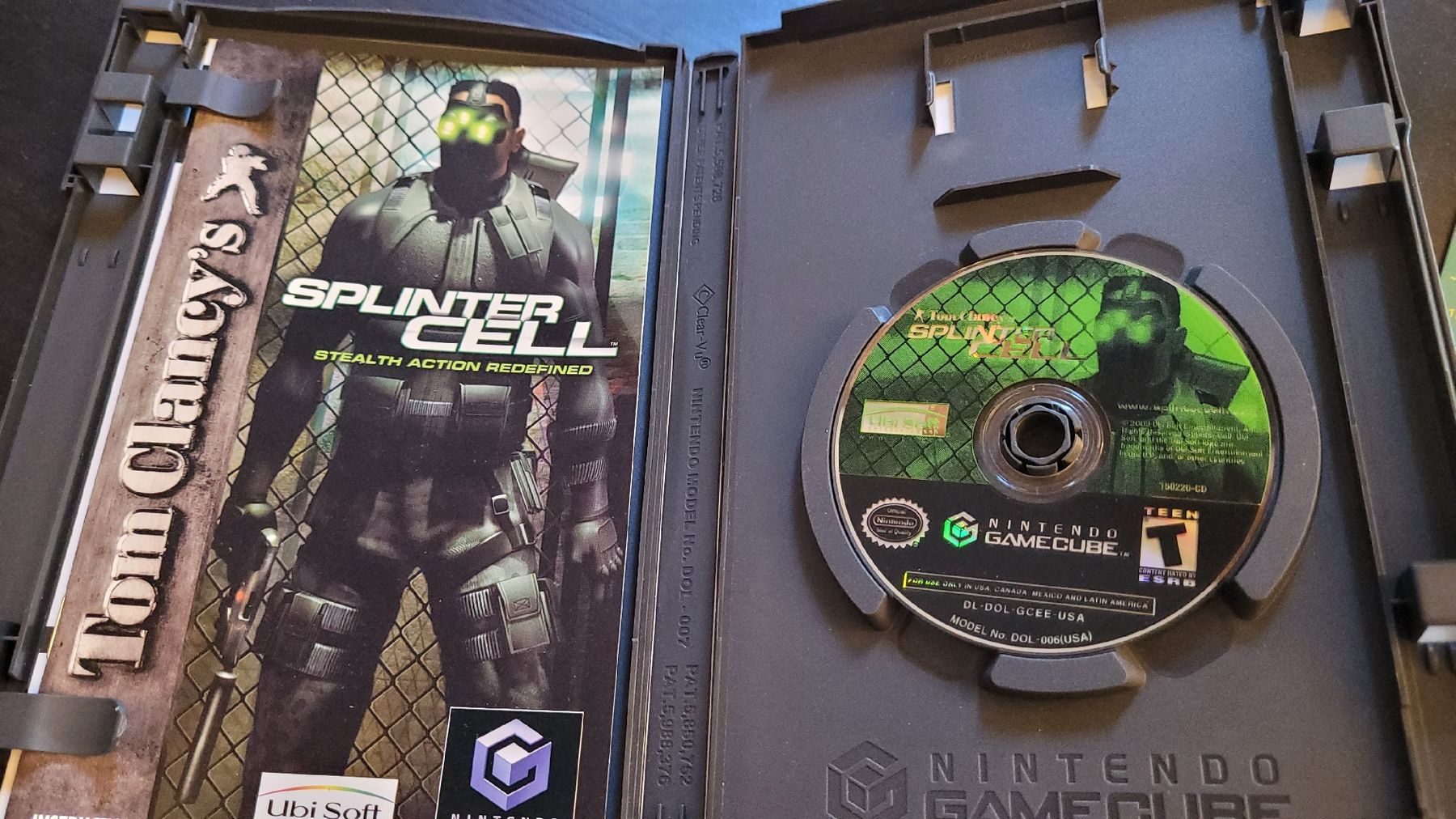 Splinter Cell jeu Nintendo GameCube - Version US (D'occasion) à Morges ...