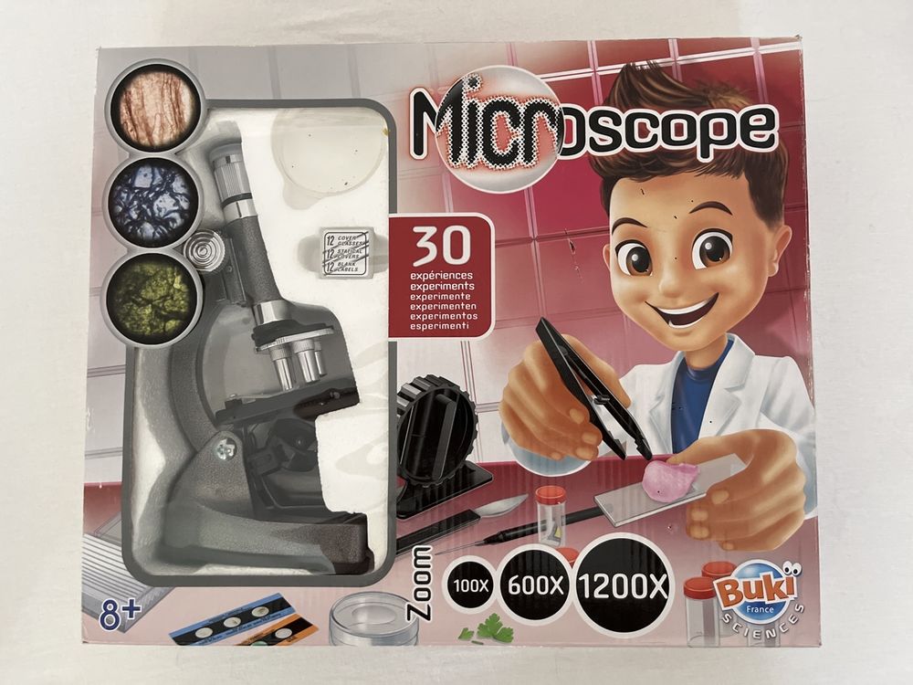 Microscope Buki Sciences - 30 Expériences - Dès 8 ans (D'occasion) à ...