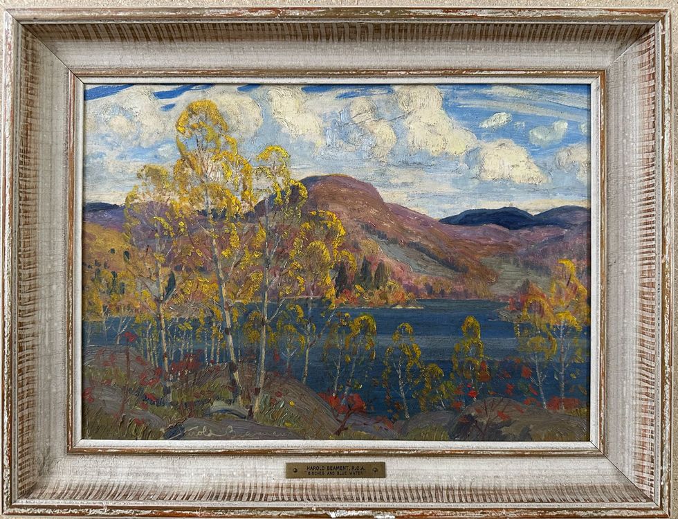 🌷 Thomas Harold BEAMENT (1898-1984) - Schönes Gemälde 🌷 (Gebraucht) in ...