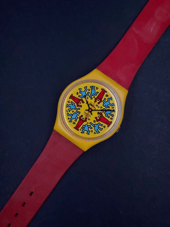Swatch GZ 100 Modele Keith Haring TOP! (Gebraucht) in Oberglatt für CHF ...
