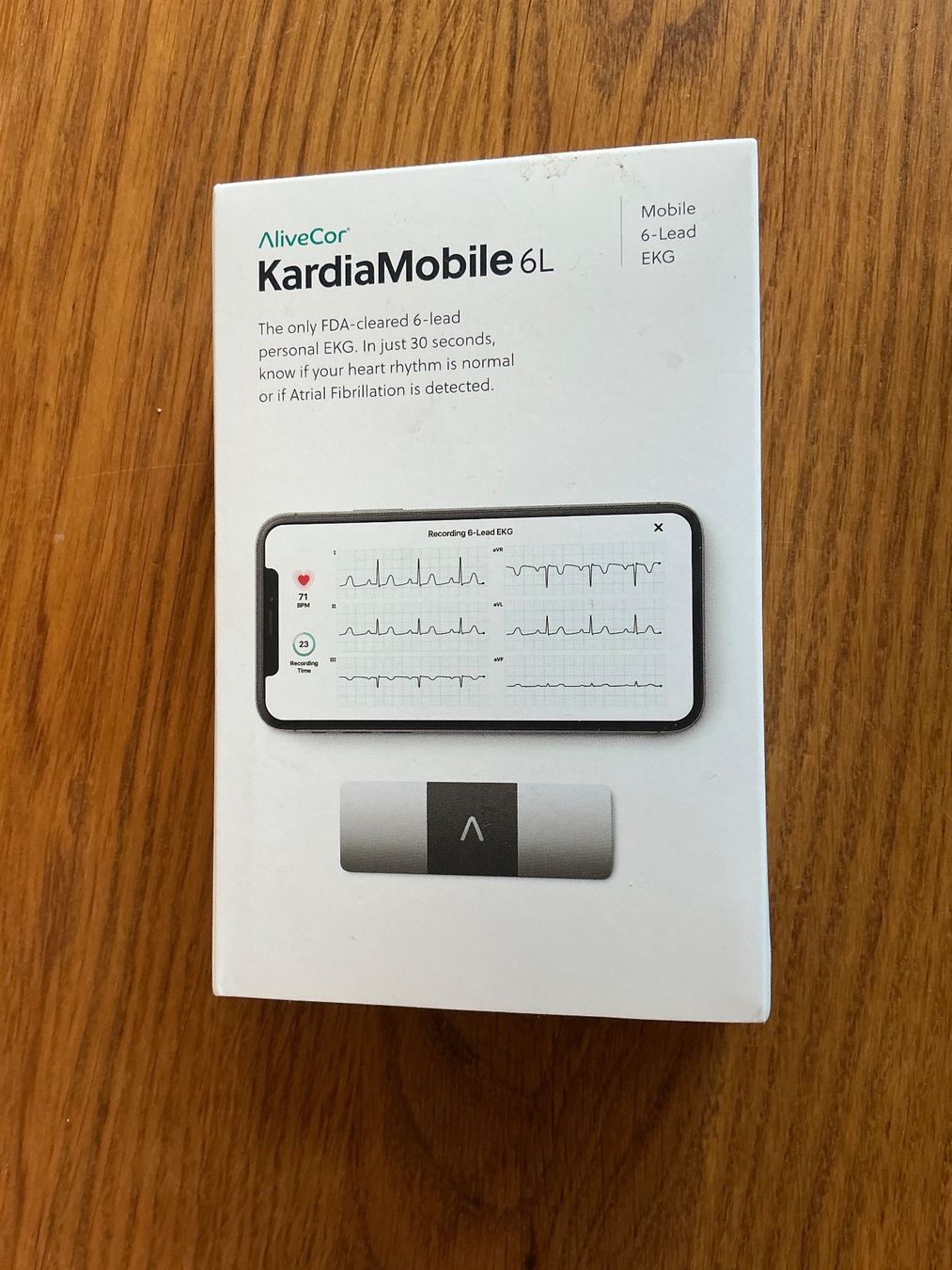 KardiaMobile 6L EKG - Mobile Herzüberwachung für dich! (Neu (gemäss Beschreibung)) in Hedingen ...