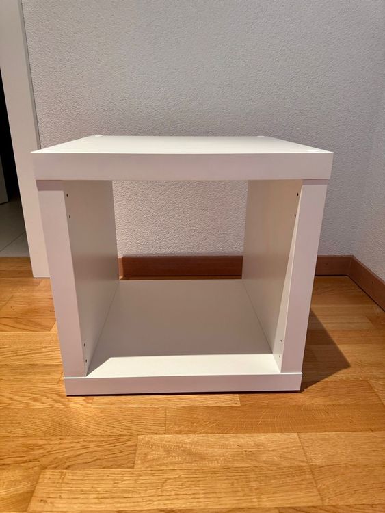 IKEA Kallax Weisses Nachttischli / Beistelltischli (Gebraucht) in Düdingen für CHF 0.1 – nur ...