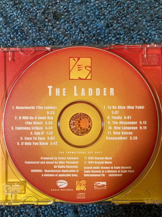 Yes - The Ladder (Advance Album) (Gebraucht) in Lützelflüh-Goldbach für ...