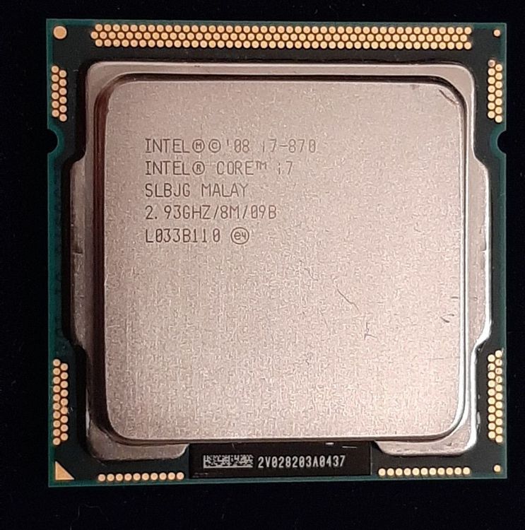 i7-870 Intel Core Prozessor 8 MB Cache, bis zu 3,60 GHz (Usato) a ...