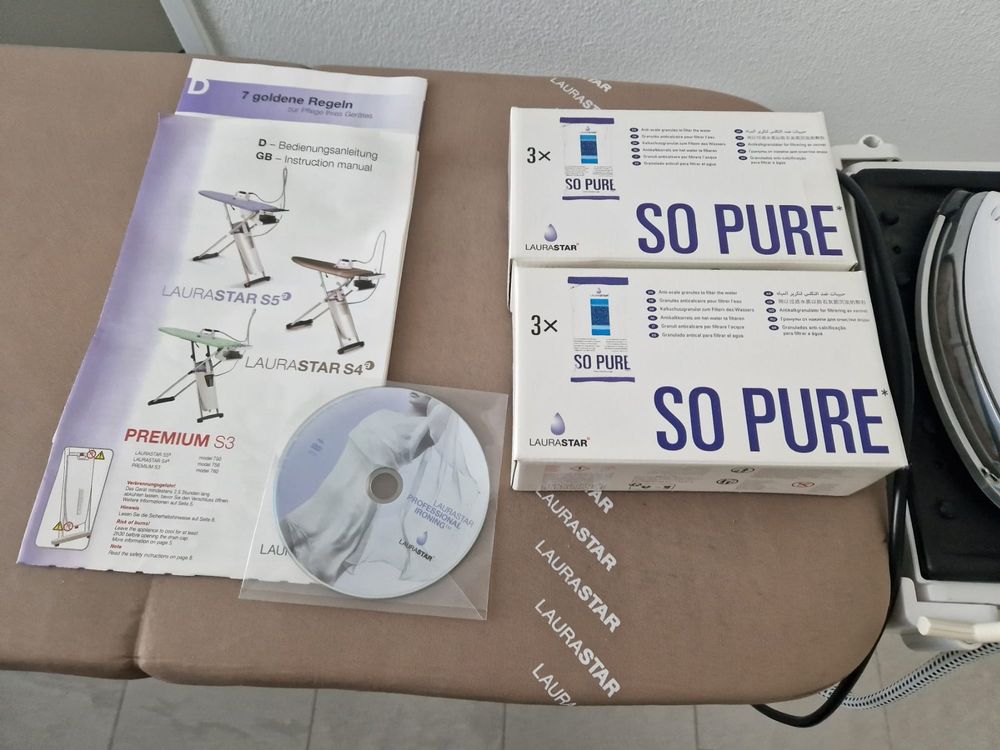 Dampfbügelstation LAURASTAR S4a (Gebraucht) in Turbenthal für CHF 495 – nur Abholung auf Ricardo ...