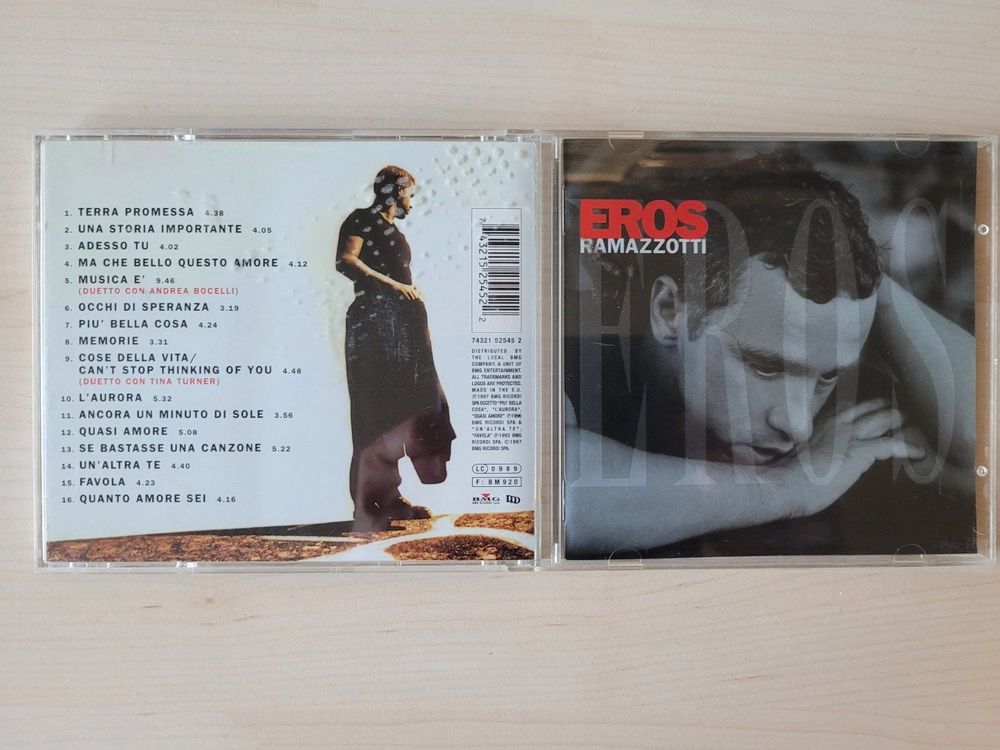 Eros Ramazzotti - Eros Ramazzotti CD 1997 | Kaufen auf Ricardo