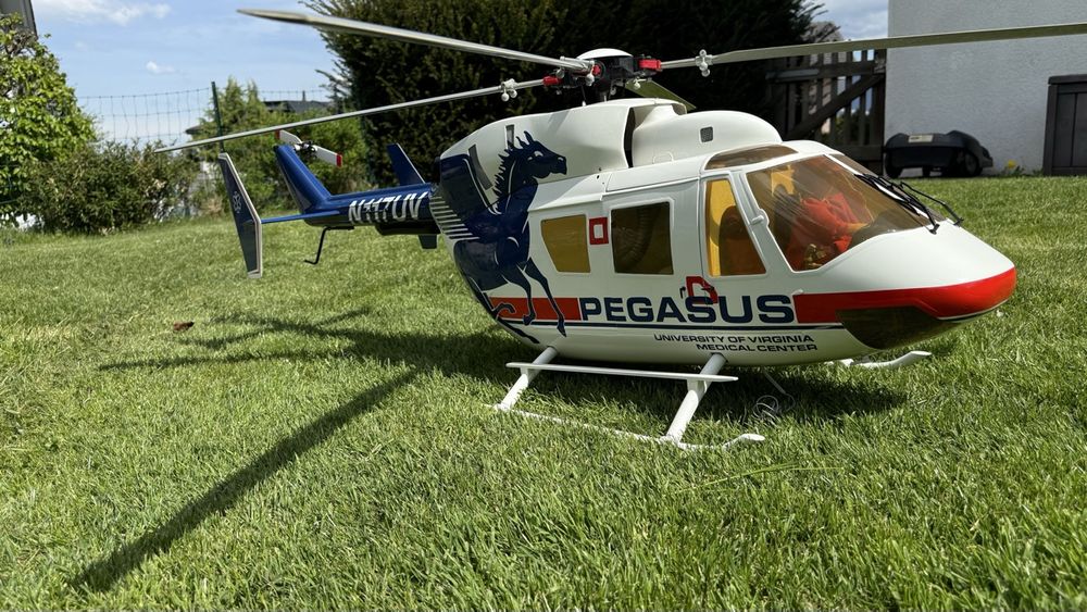 Scale Heli Pegasus BK117 (Modell) (Gebraucht) in Gams für CHF 550 – nur Abholung auf Ricardo kaufen
