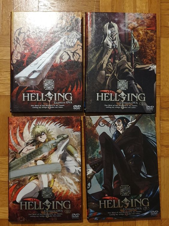 Hellsing Ultimate OVA Limitert in Buchedition (Anime)(DVD) (Gebraucht ...
