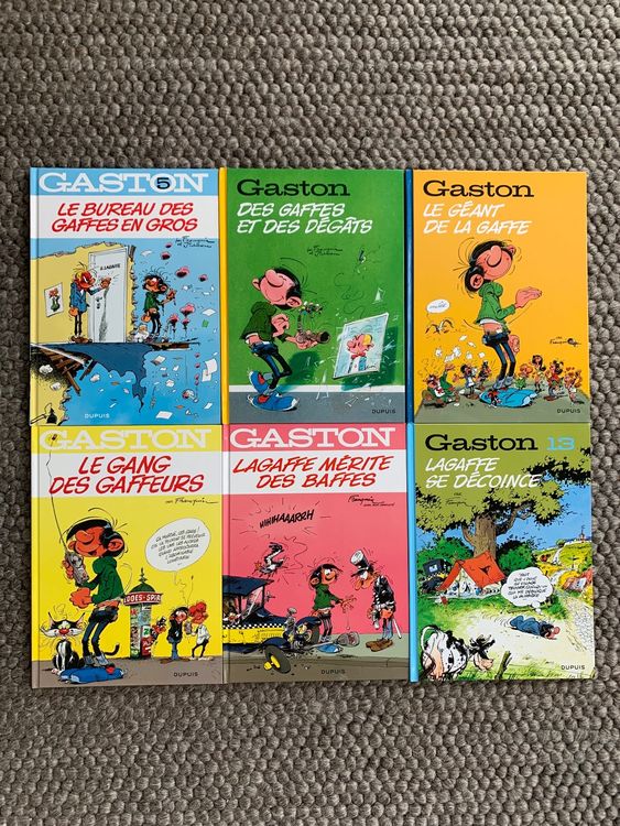 Gaston Lagaffe 6-Pack Bandes Dessinées | Kaufen auf Ricardo