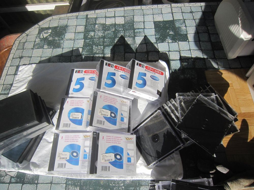 Cassettes pour CD neuves. | Kaufen auf Ricardo