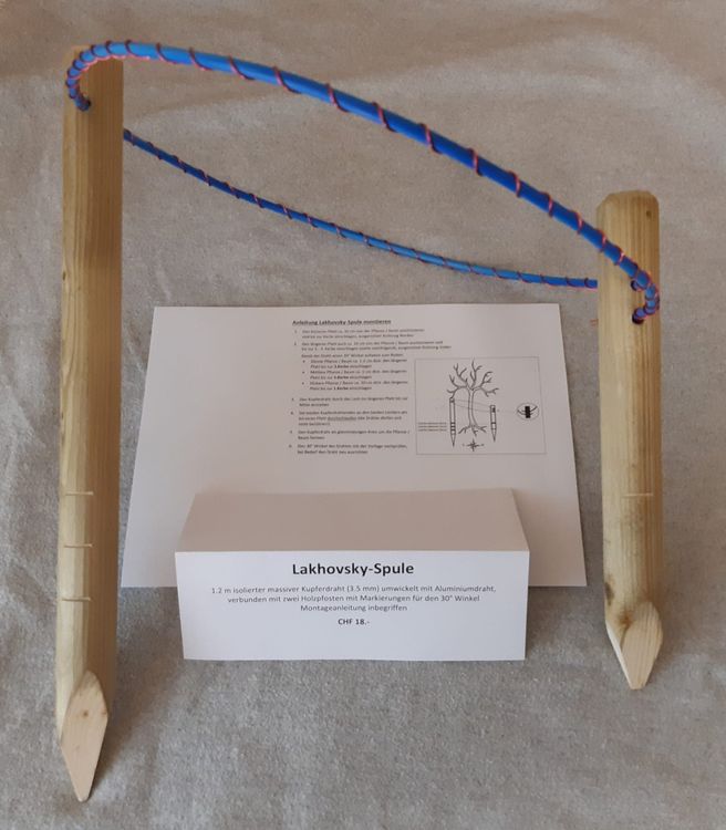 Lakhovsky-Spule für Elektrokultur-Garten (Gebraucht) in für CHF 25 ...