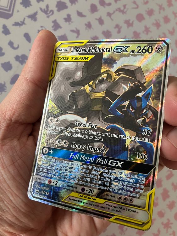 Pokémon Lucario & Melmetal GX Tag Team Promo SM192 « EN » (Gebraucht ...