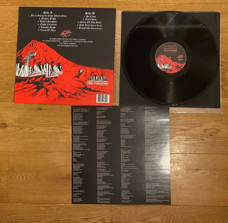 COBRA – Back From The Dead - 80s Cult Heavy Metal rare (Neu (gemäss ...